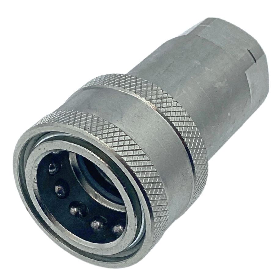 Enchufe Acoplador Rapido Hidráulico Hembra 1/2"